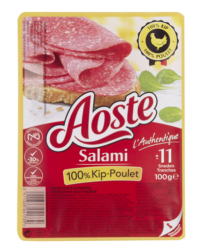 AOSTE l'Authentique salami kip | Colruyt
