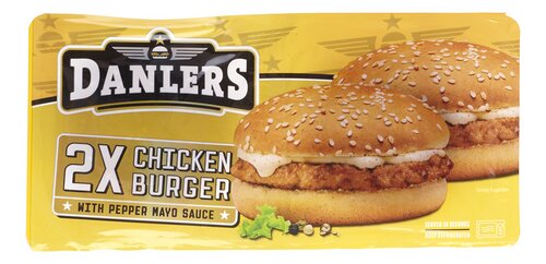 DANLERS Twin Chickenburger bestellen | Colruyt