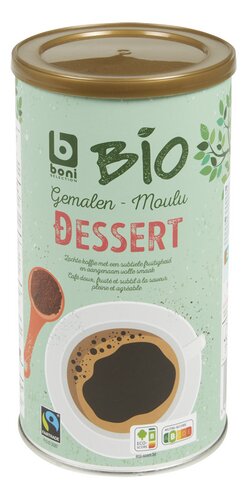BONI BIO koffie gemalen dessert FT | Colruyt
