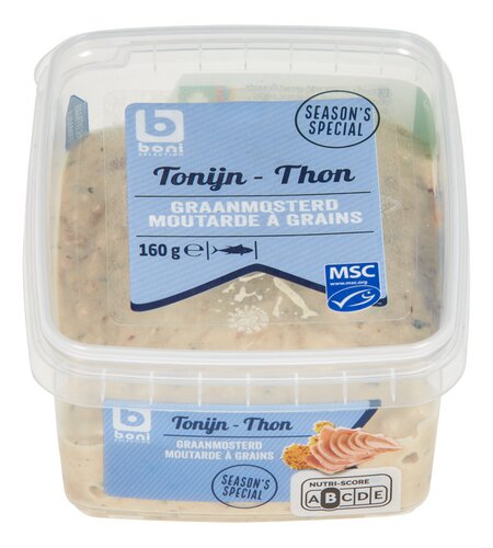 BONI tonijnsalade met graanmosterd bestellen | Colruyt