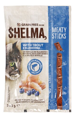 SHELMA Sticks truite-myrtille commander | Colruyt