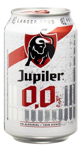 JUPILER 0.0% pils Cold Grip can | Colruyt