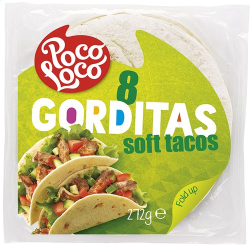 POCO LOCO tacos Gorditas 8st bestellen | Colruyt