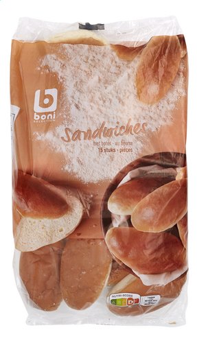 BONI Sandwiches 15st bestellen | Colruyt