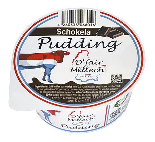 D'FAIR MËLLECH Pudding Chocolat commander | Colruyt