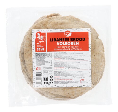 SOUQ Brood Libanees Volkoren | Colruyt