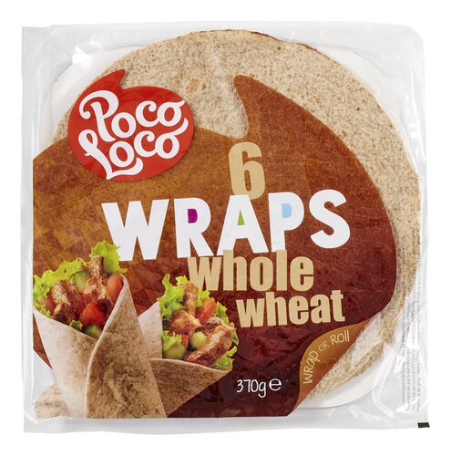 POCO LOCO wraps blé complet commander | Colruyt