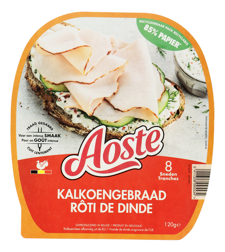 AOSTE Authentiek kalkoengebraad bestellen | Colruyt