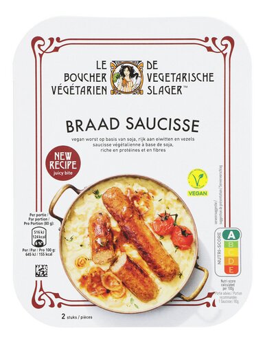 LE BOUCHER VÉGÉTARIEN sauc.rôtie commander | Colruyt