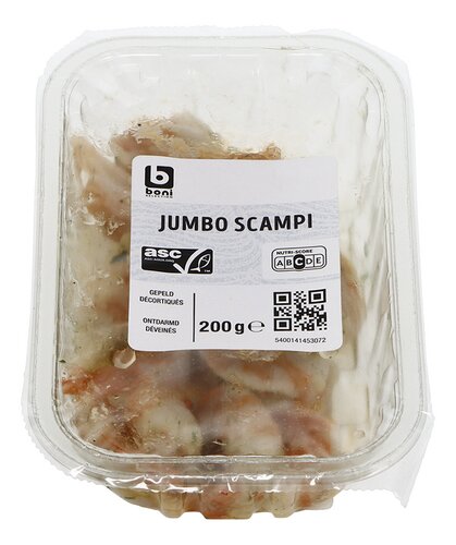 BONI gemarineerde scampi ASC | Colruyt