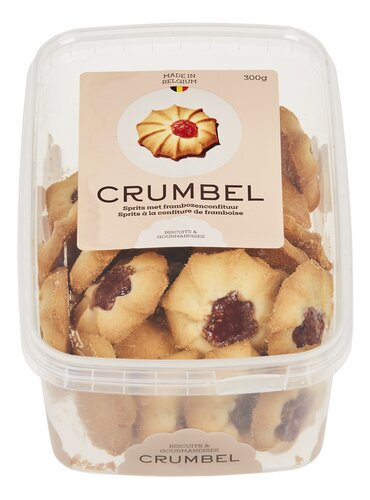 CRUMBEL sprits frambozenconfituur | Colruyt