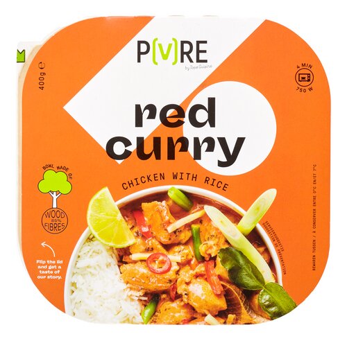 PURE kip rode curry rijst | Colruyt