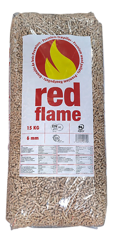 RED FLAME Wood fuel pellets white bestellen | Colruyt