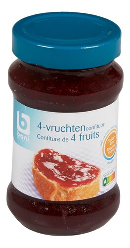 BONI confituur 4-vruchten Maltitol | Colruyt