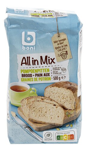 BONI All-in-mix pain grains potiron | Colruyt