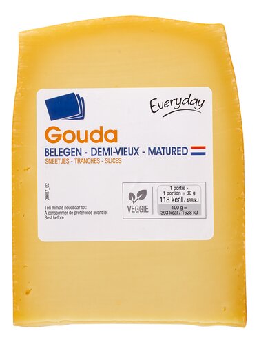EVERYDAY gouda belegen sneetjes bestellen | Colruyt