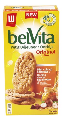 LU BELVITA P.Déj. miel-choc-nois commander | Colruyt