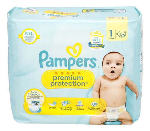 PAMPERS Premium Protection 1 2-5kg bestellen | Colruyt