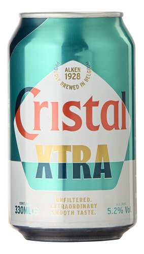 CRISTAL XTRA pils 5,2% can commander | Colruyt