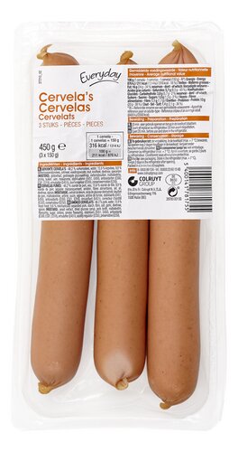 EVERYDAY cervela 3pc commander | Colruyt