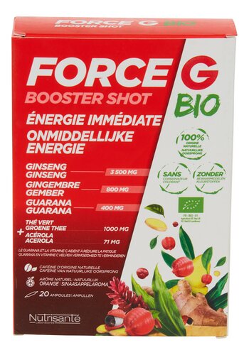 NUTRISANTE Force G Booster Shot bio commander | Colruyt