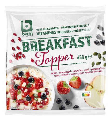 BONI Ontbijt Topper Rode vruchtenm. bestellen | Colruyt