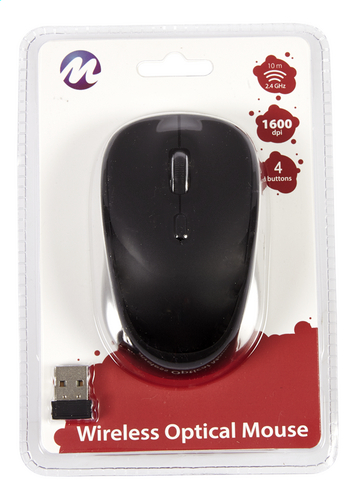 Muis Metallic zwart | Colruyt