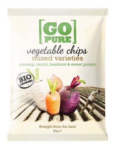 GO PURE Vegetable Chips Mix.Var. bio | Colruyt