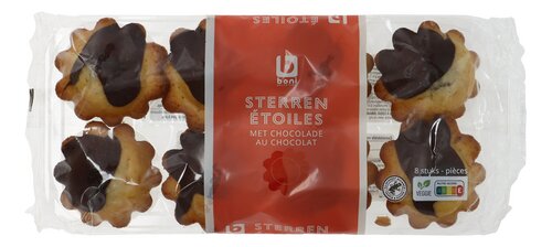 BONI Chocoladesterren met boter | Colruyt