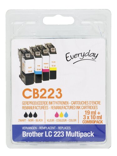 EVERYDAY Brother multipack LC223 bestellen | Colruyt