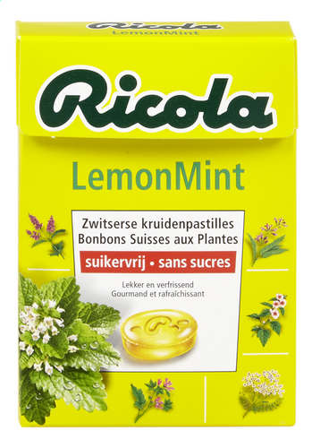 RICOLA bonbon citron menthe ss | Colruyt