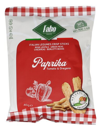 FABO SNACKS peulvruchtensticks papr. bestellen | Colruyt