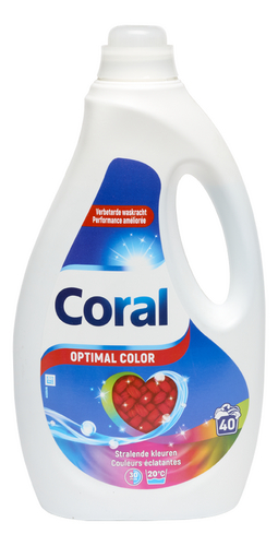 CORAL Lessive Optimal Color 40d commander | Colruyt