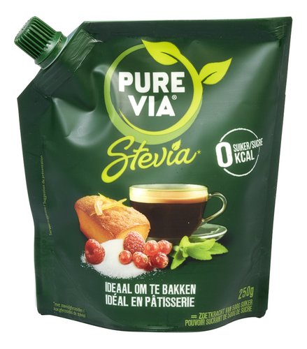 PURE VIA stevia en poudre cristal | Colruyt