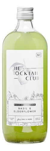 THE MOCKTAIL CLUB Basil & Elderflower | Colruyt