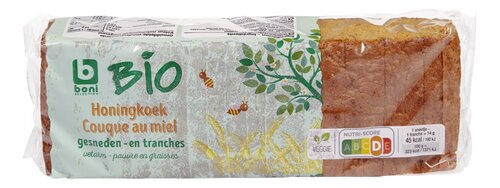 BONI BIO honingkoek | Bio-Planet, jouw biosupermarkt