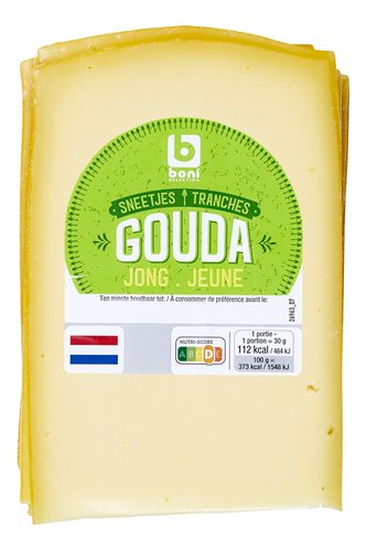 BONI gouda jeune tranches | Colruyt