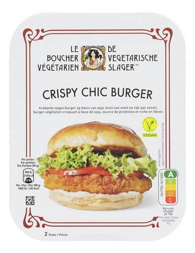VEGET. SLAGER Crispy Chick Burger | Colruyt