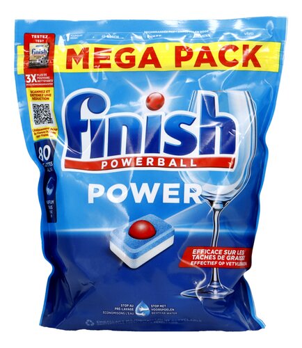 FINISH POWER AIO vaatwastablet.reg. bestellen | Colruyt
