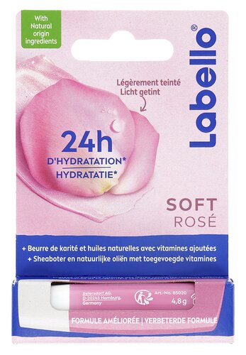 LABELLO Soft Rose 4,8g commander | Colruyt