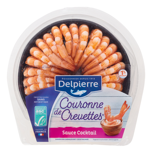 DELPIERRE couronne crevettes cockt. | Colruyt