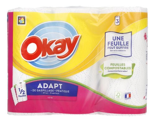 OKAY keukenpapier 3l 78v bestellen | Colruyt