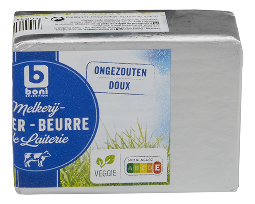 BONI melkerijboter ongezouten | Colruyt