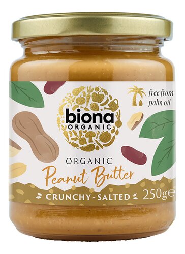 BIONA pindakaas crunchy | Bio-Planet, jouw biosupermarkt