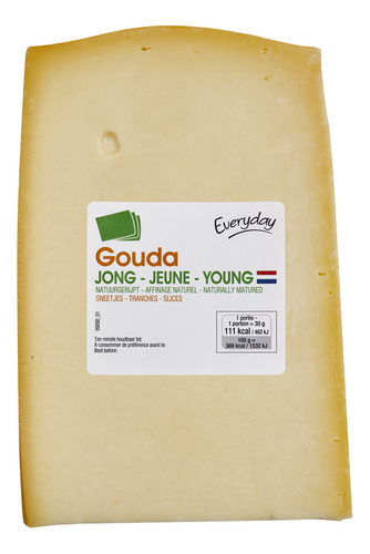 EVERYDAY gouda jong sneetjes korst bestellen | Colruyt