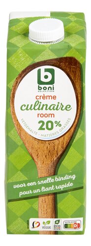 BONI crème culinaire légère 20%mg PET commander | Colruyt