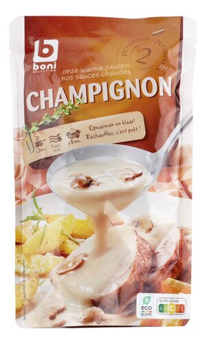BONI saus champignon zakje bestellen | Colruyt