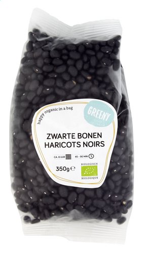 GREENY zwarte bonen | Bio-Planet, jouw biosupermarkt