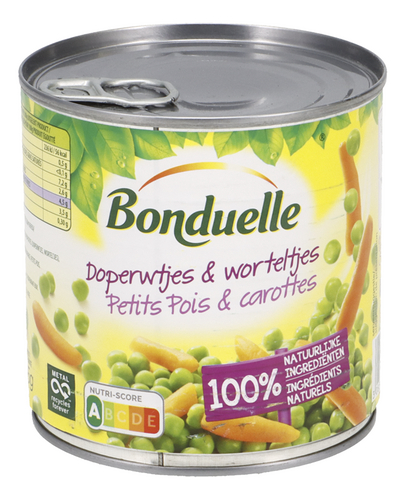 BONDUELLE erwtjes & worteltjes blik bestellen | Colruyt
