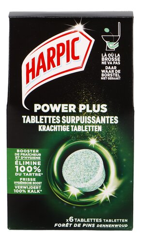 HARPIC WC tabs Power Plus dennenwoud bestellen | Colruyt
